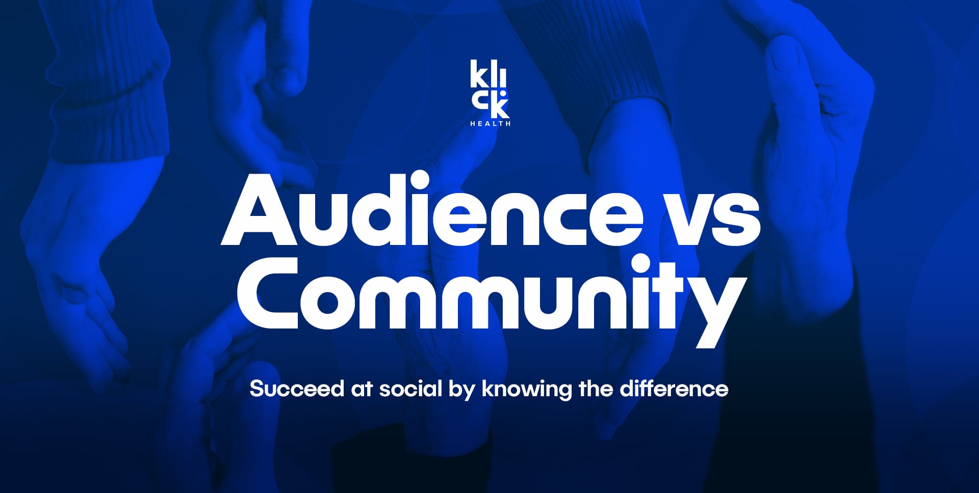 Audience vs Community