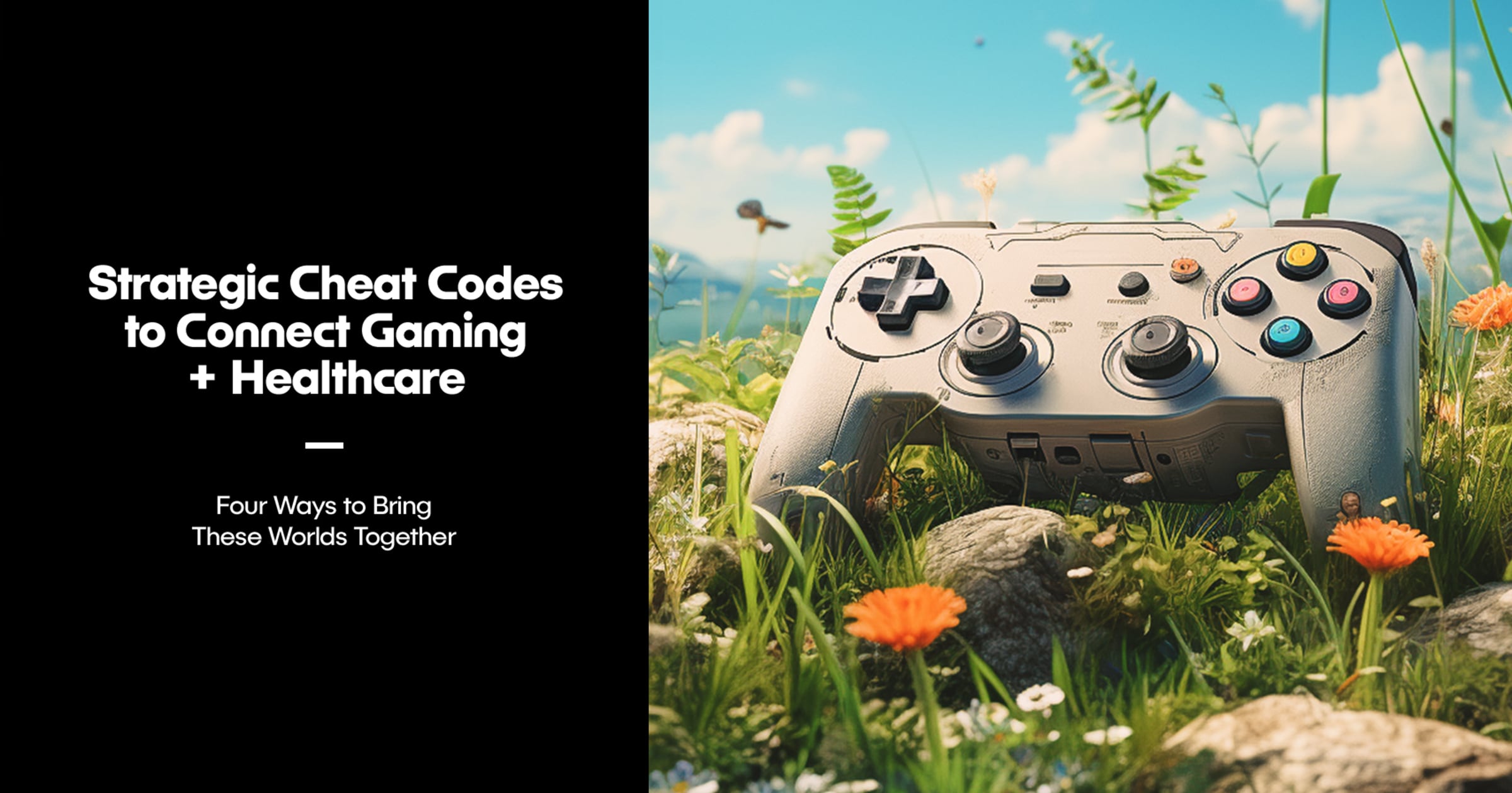 Strategic Cheat Codes to Connect Gaming + Healthcare